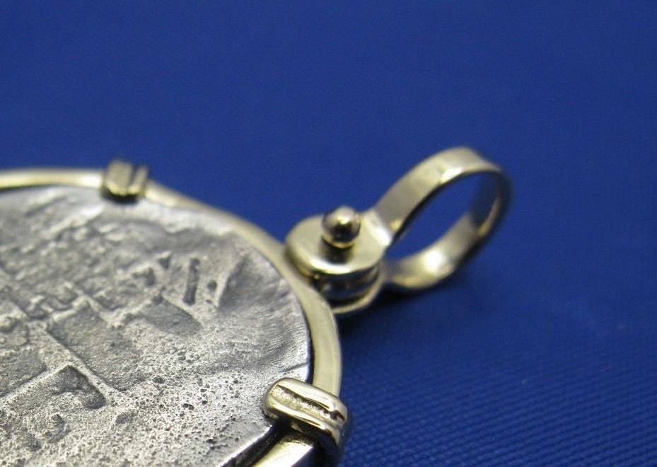 Unique Nautical Shipwreck Coin Pendant With Anchor Shaped - Etsy