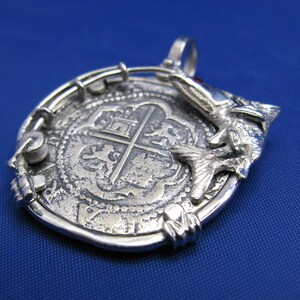 Medium Sized "4 Reale" Men's Nautical Shipwreck Treasure Coin Replica ...