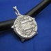 Sterling Silver Piece of Eight Buccaneer Pirate Treasure Coin in Custom ...