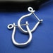 Custom Sterling Silver Pirate Shackle Earring Pair Handmade by Crisol ...