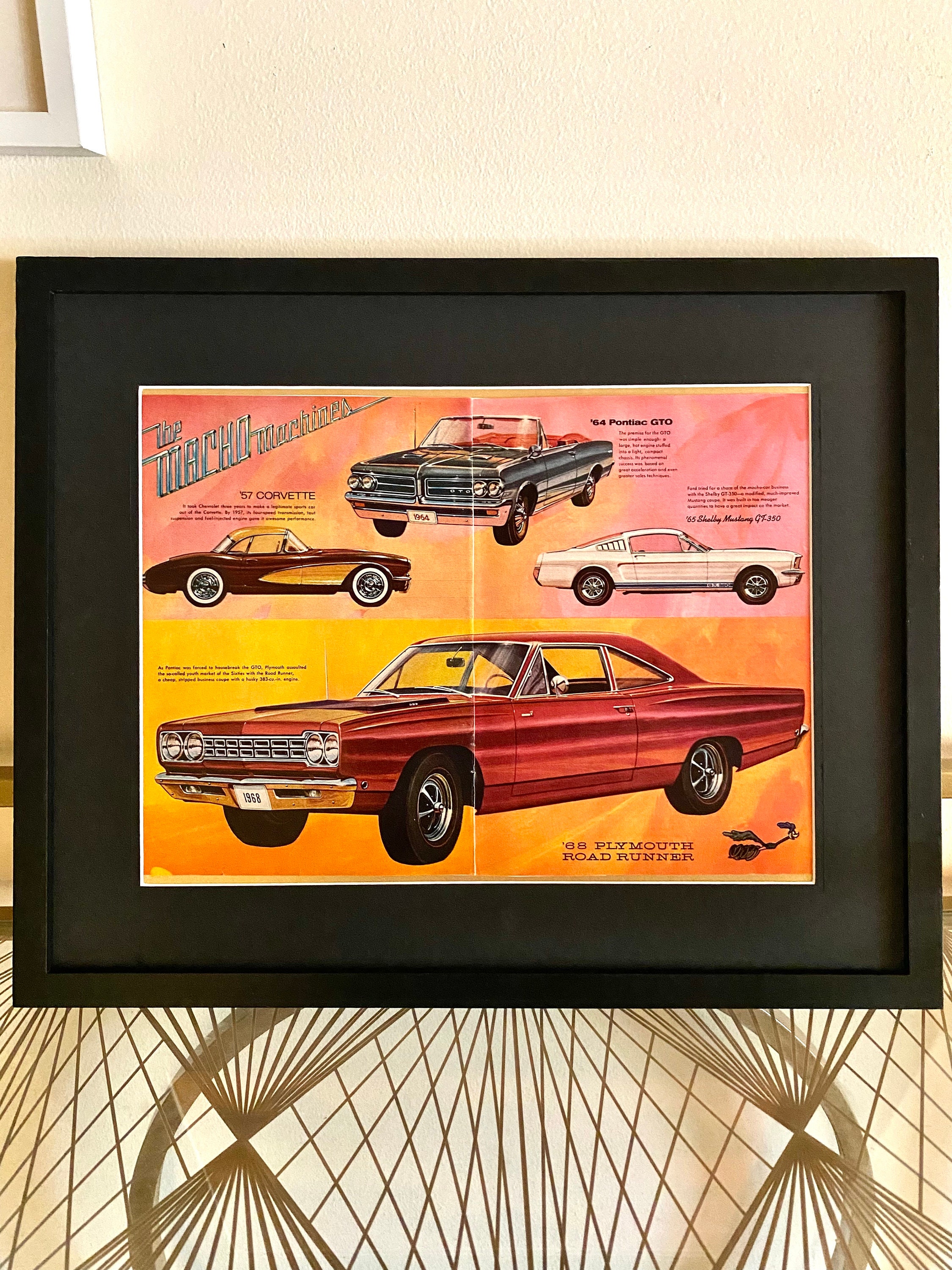 1968 Playboy macho Machines Two Page Spread - Etsy