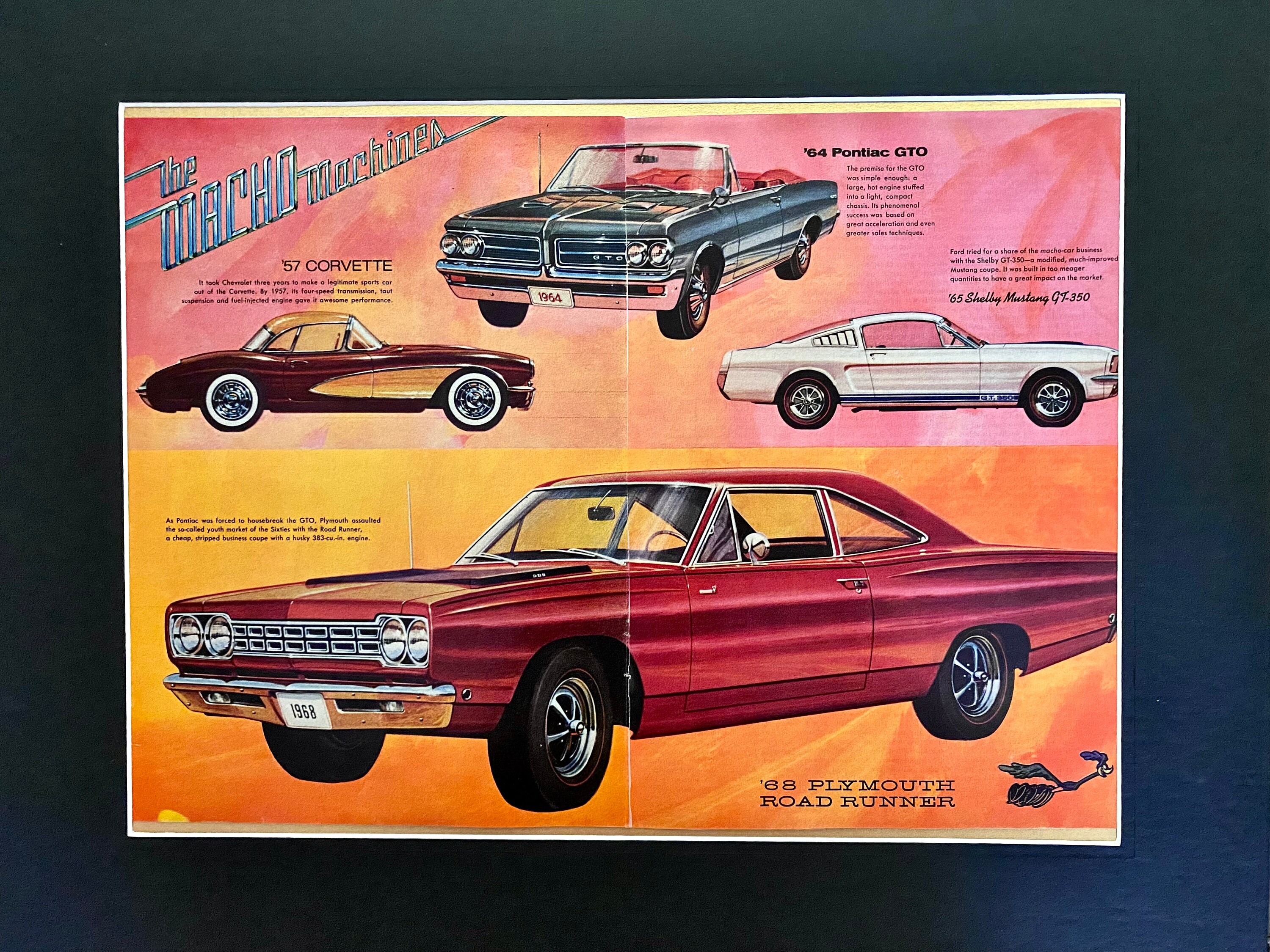 1968 Playboy macho Machines Two Page Spread - Etsy