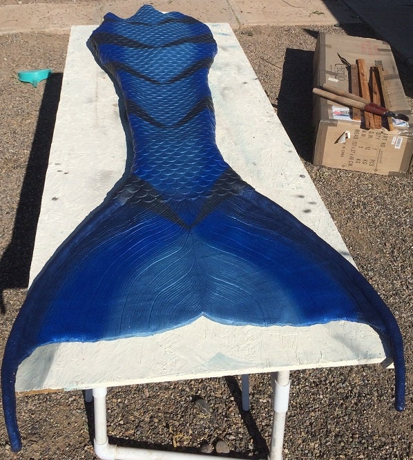 Custom Made Silicone Mermaid Tail DELUXE - Etsy