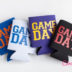 Game Day Tailgate Can KOOZIE® - Personalized Beer/soda Can Coozie for ...