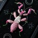 Orchid Mantis Praying Mantis Celestial Goldwork Embroidery Art Wall ...