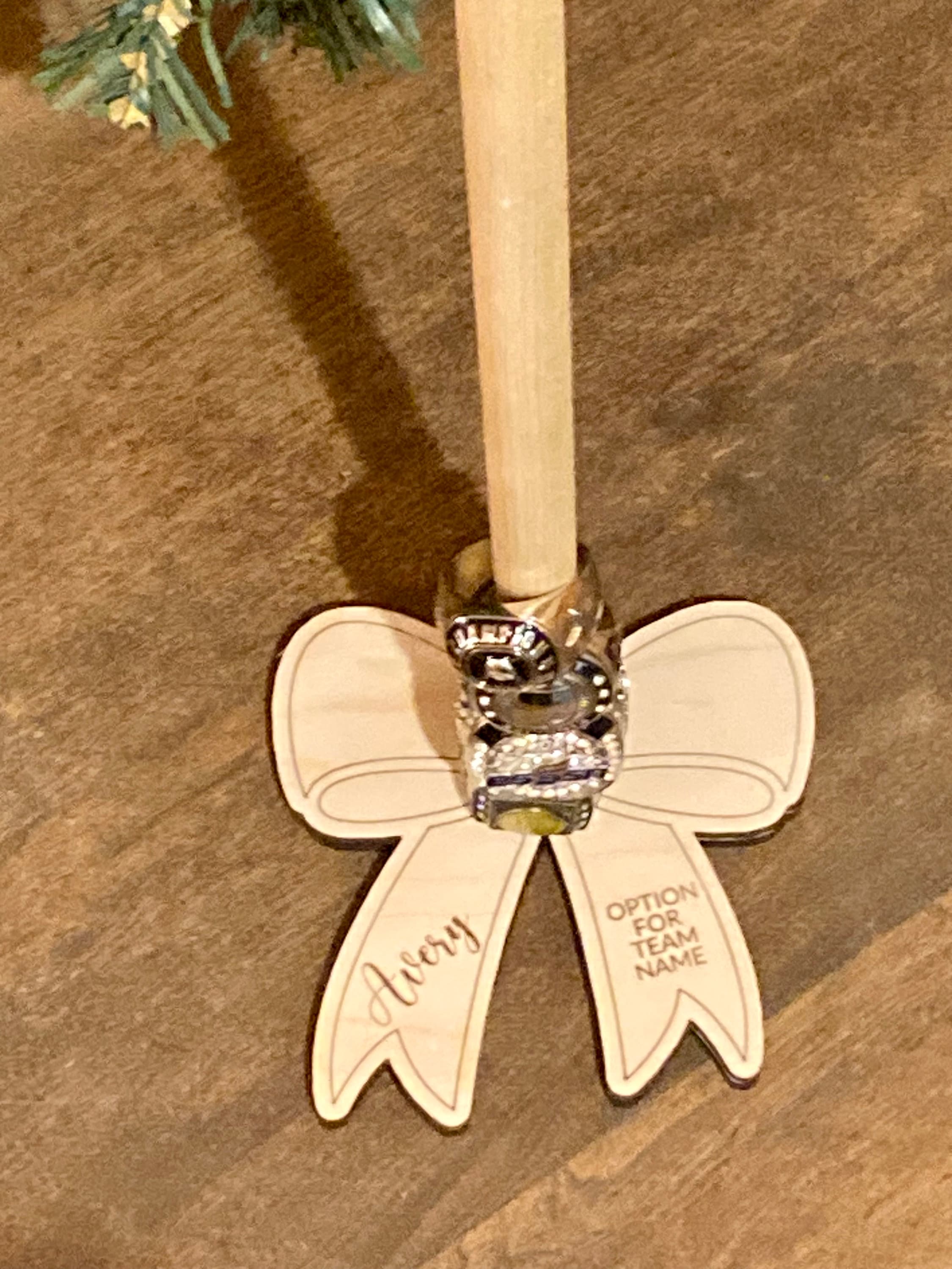 Football, Baseball, Softball, Cheer Ring Holder/display Personalized - Etsy