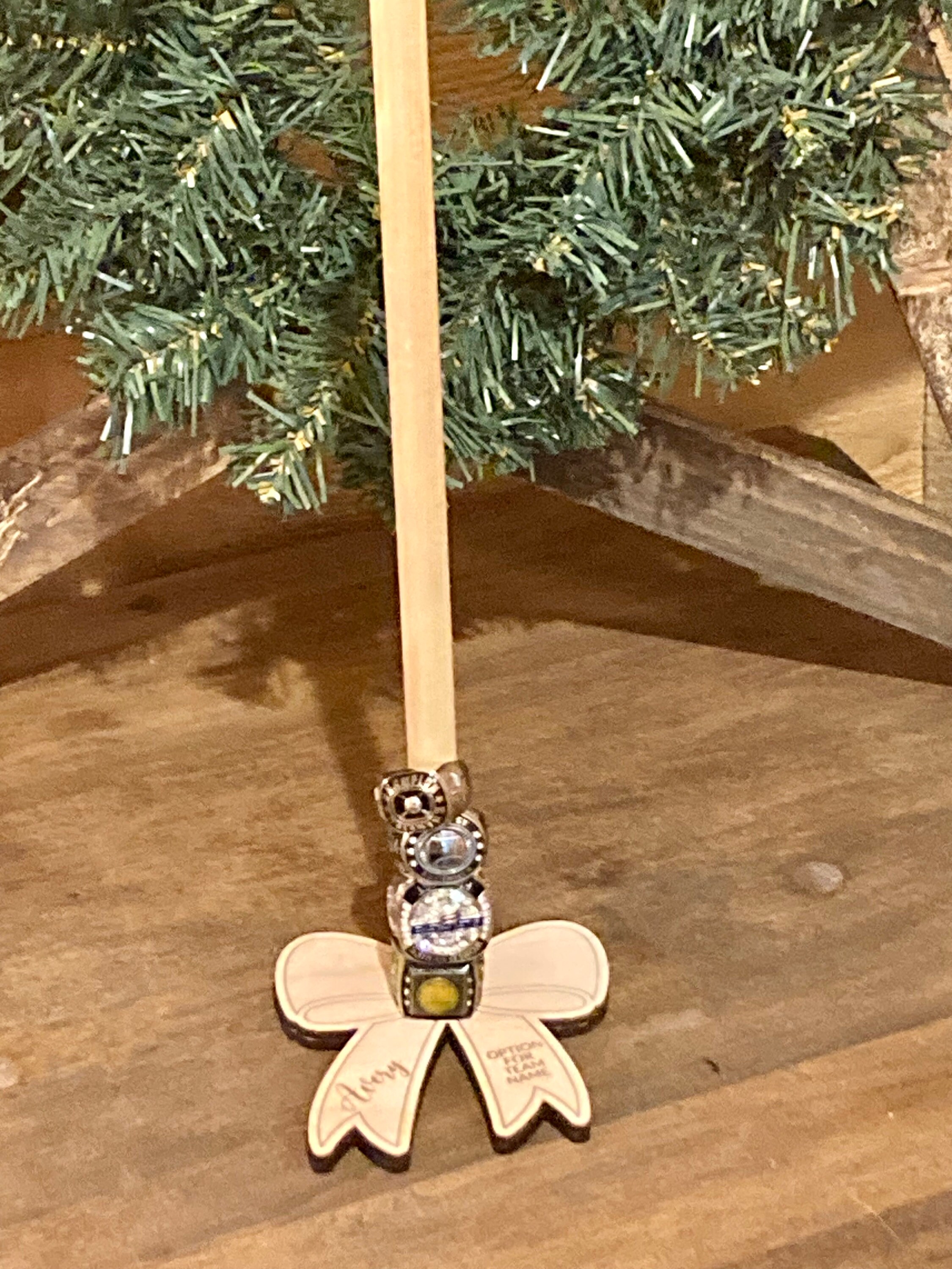 Football, Baseball, Softball, Cheer Ring Holder/display Personalized - Etsy