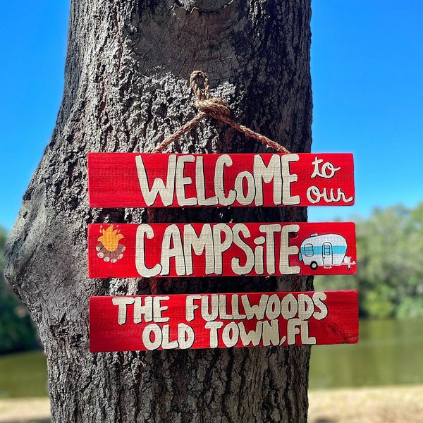 Personalized Rv Sign - Make Your Own Rv Sign