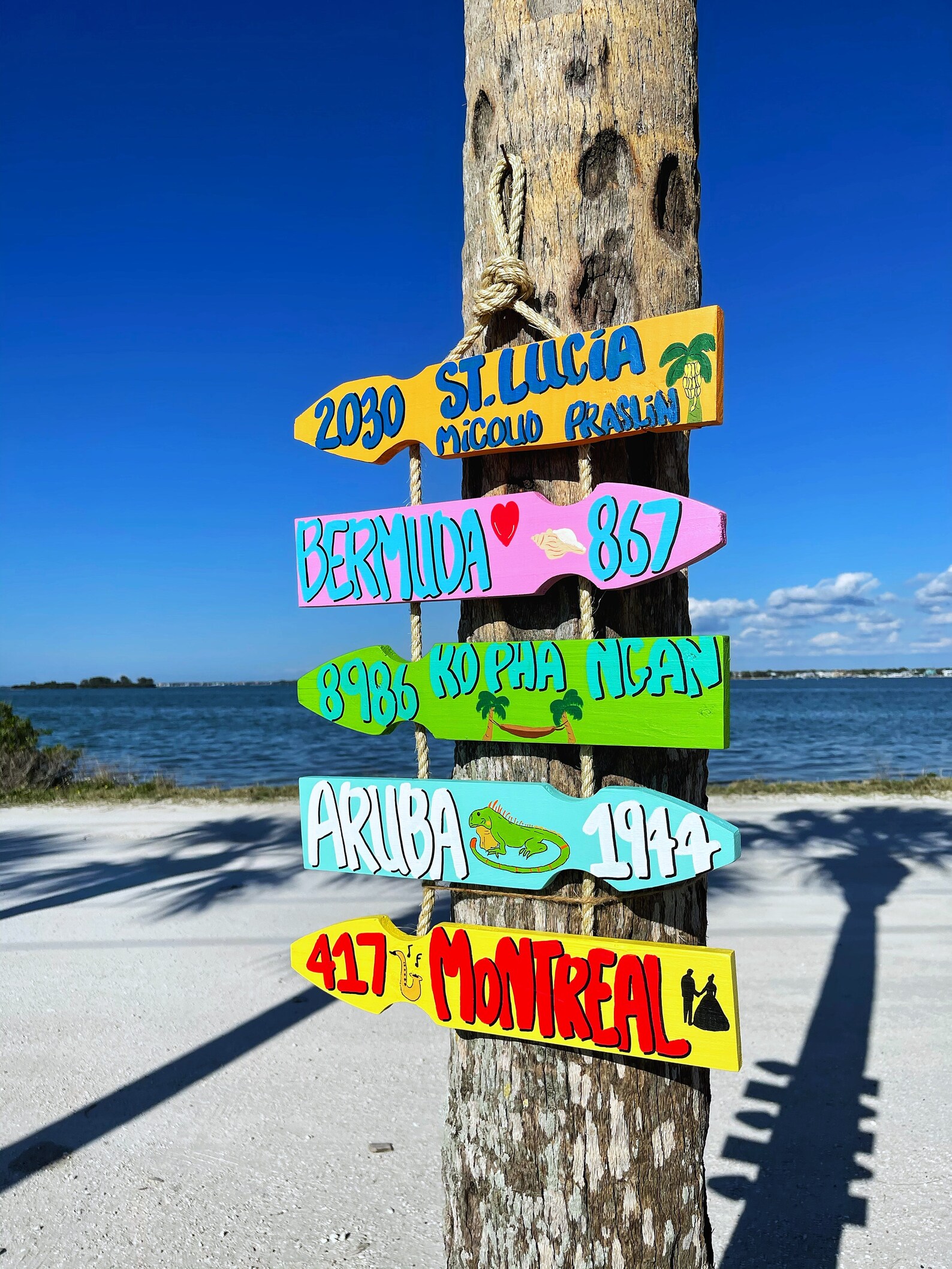 Key West Signs Custom Beach Signs Wood Arrow Signs | Etsy