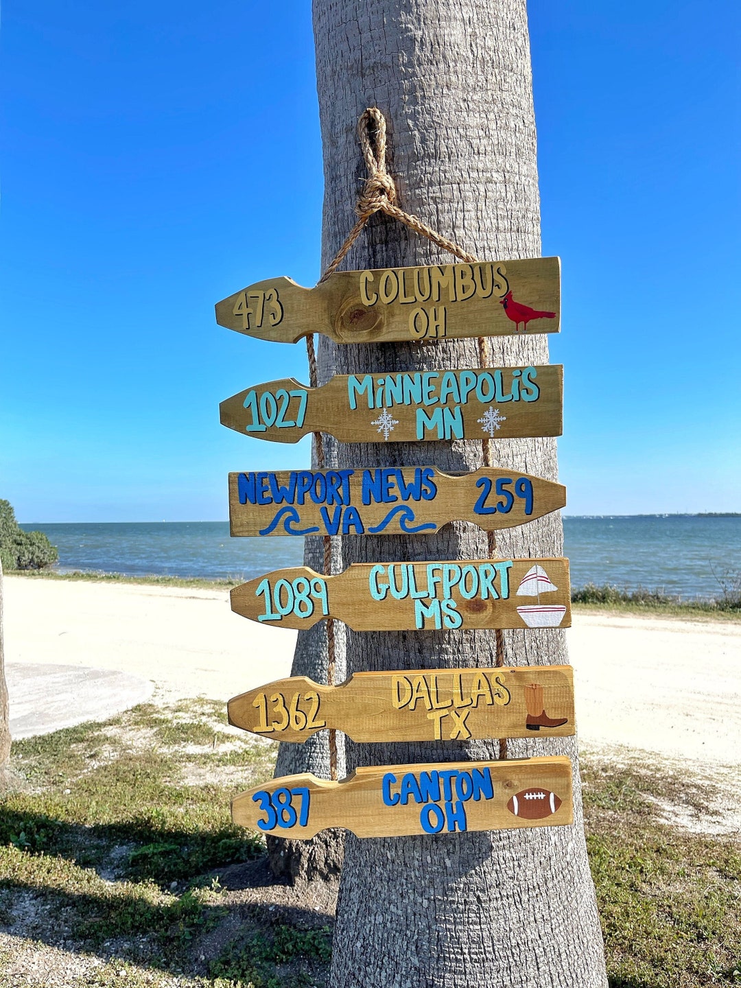 Backyard Directional Signs, Hanging Destination Signs, Favorite Places ...
