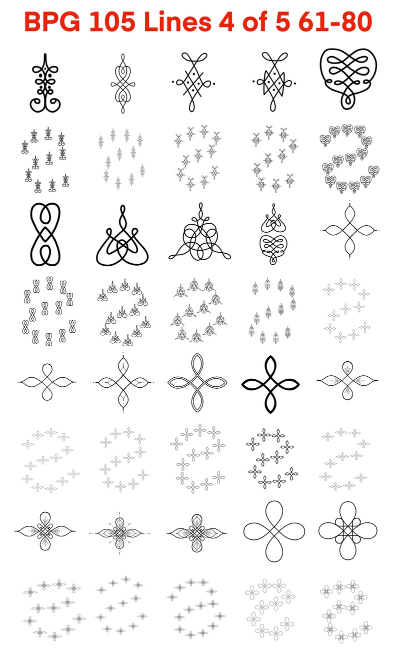 40 Line Stamps 2 of 3 - Procreate Brushes by Bukonia - Etsy