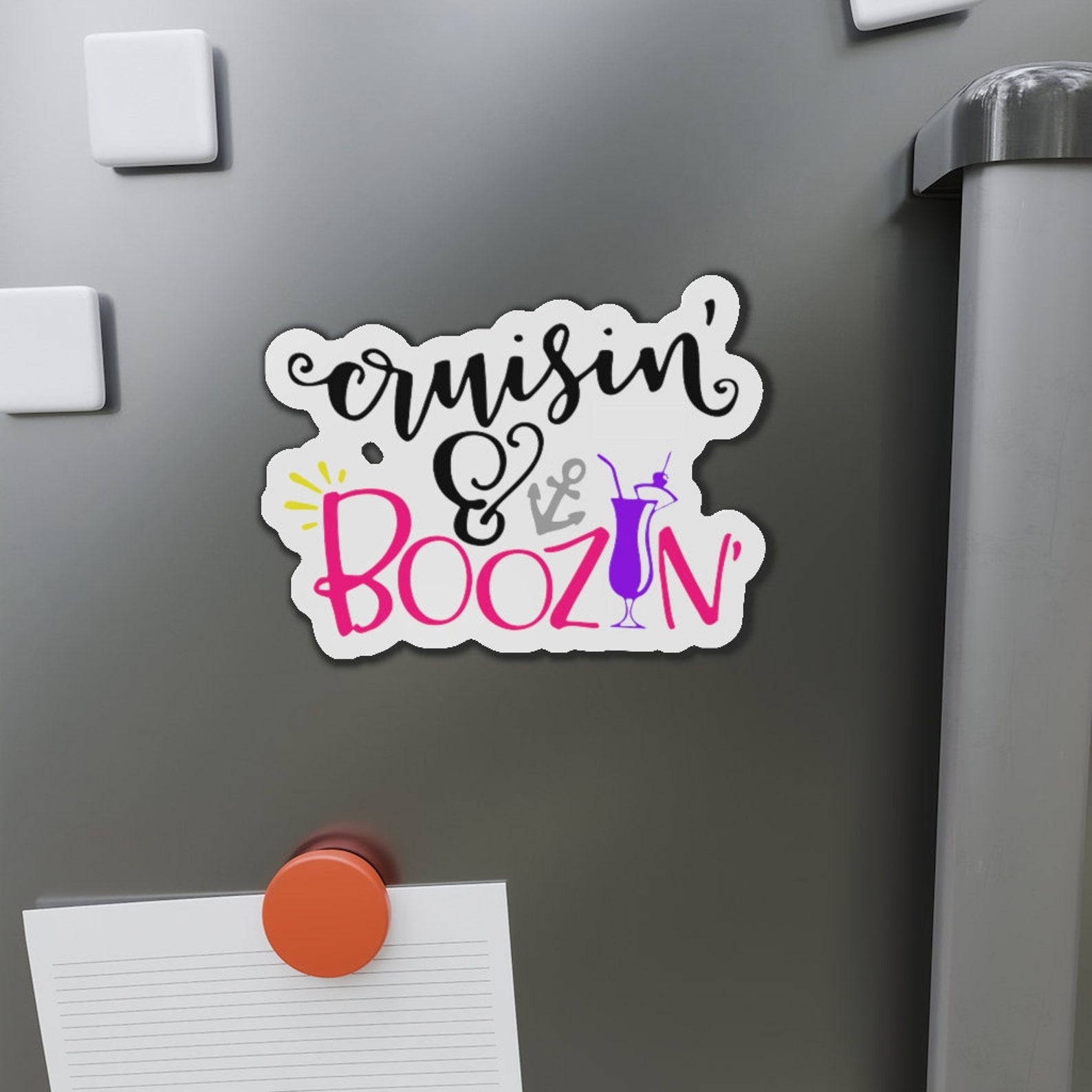 Cruisin' and Boozin' Cruise Ship Door Magnet Cruise - Etsy