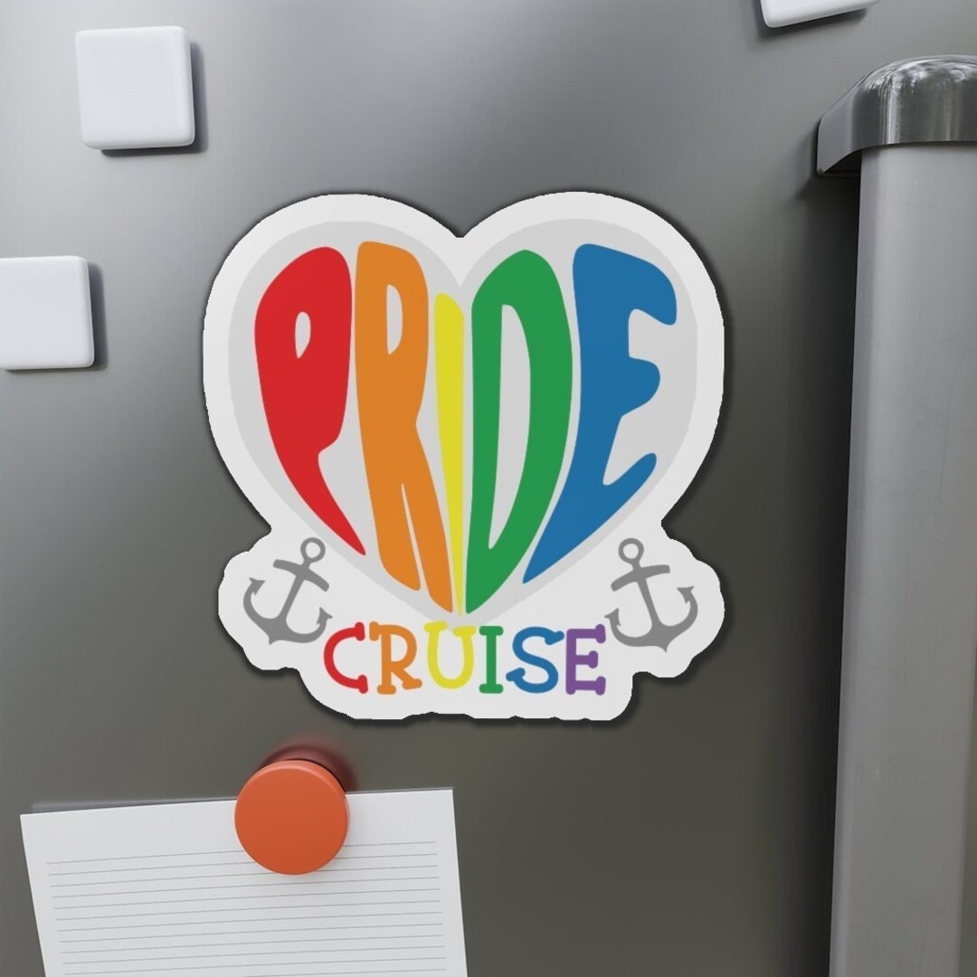 Pride Cruise Cabin Door Magnet, LGBTQ Cruise, Cruise Door Magnet ...