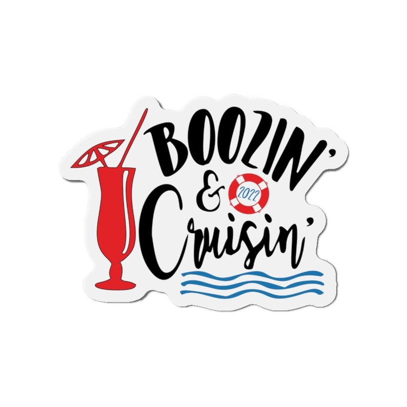 Boozin' and Cruisin' Cruise Ship Door Magnet Cruise - Etsy