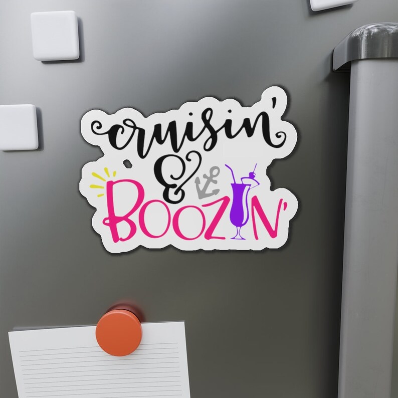 Cruisin' and Boozin' Cruise Ship Door Magnet Cruise - Etsy