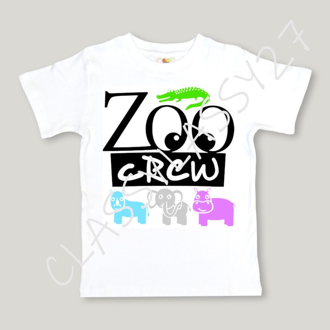Kids Zoo Crew Digital Download SVG Cut File Commercial Use | Etsy