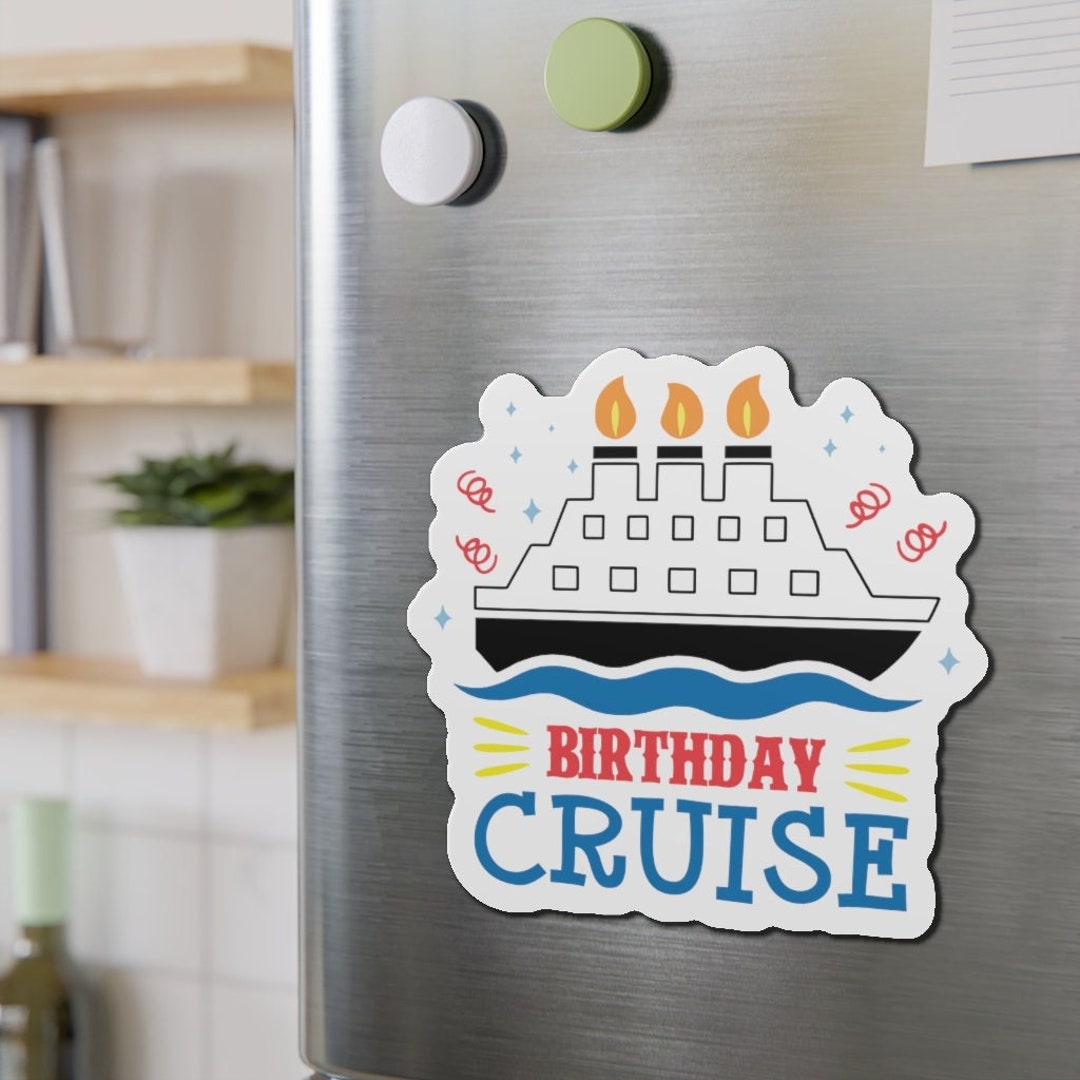 Birthday Cruise, Birthday Vacation Cruise Cabin Door Magnet, Cruise ...