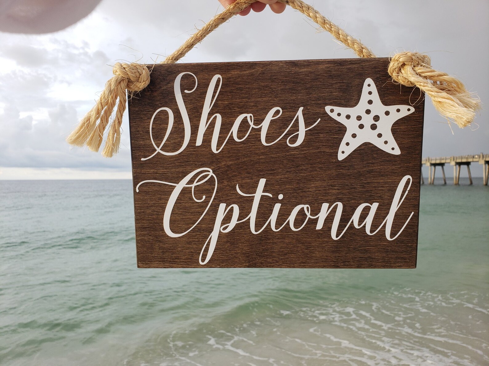 Shoes Here Sign Shoes Optional Sign Wedding Beach Sign - Etsy