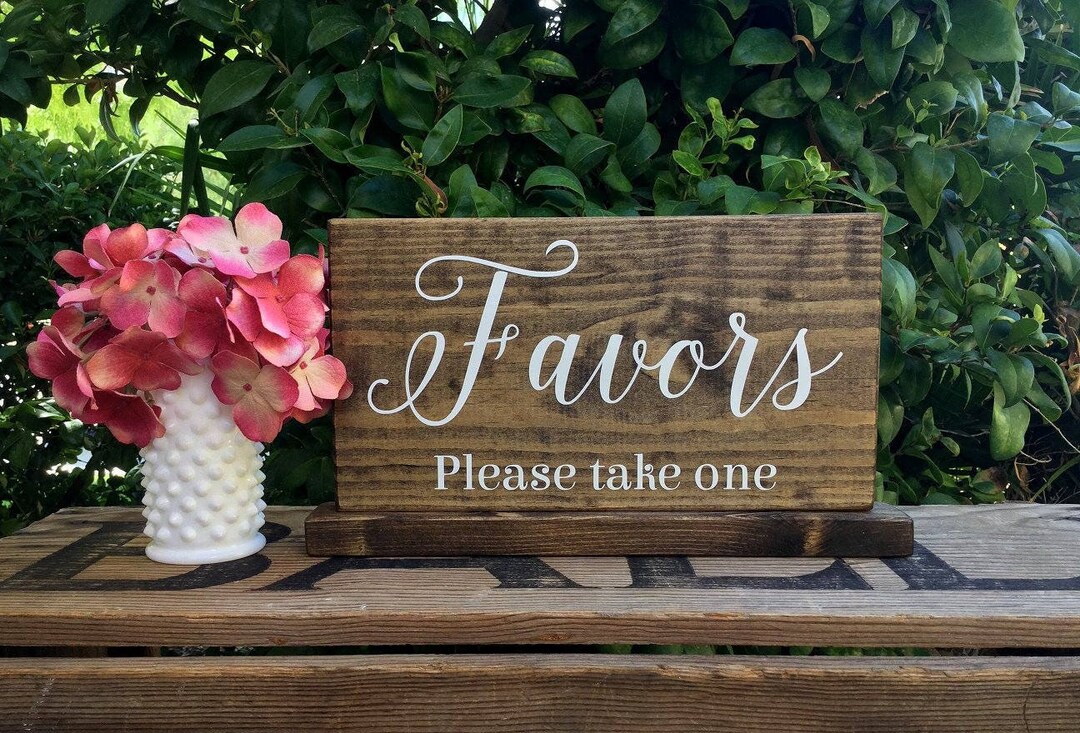 Favors Sign, Gifts Table Sign, Cards Sign, Sweetheart Table Sign ...