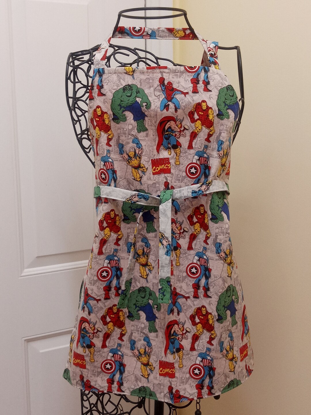 Apron, Lined, Child Sizes, Super Hero - Etsy