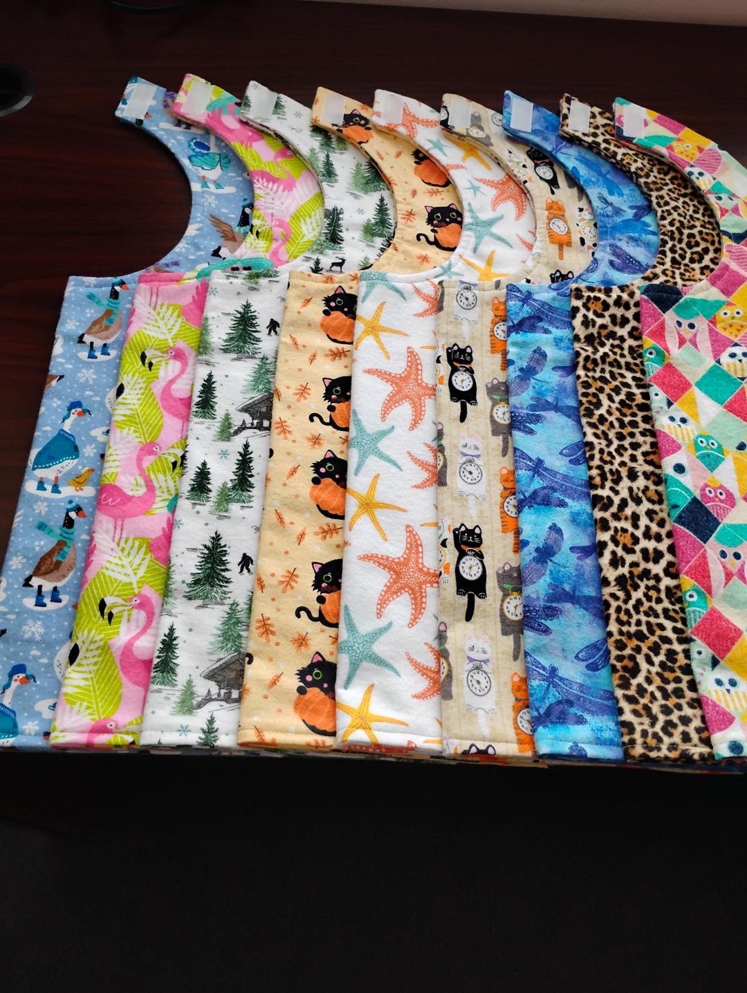 Adult Bibs, Reversible, Regular Length - Etsy