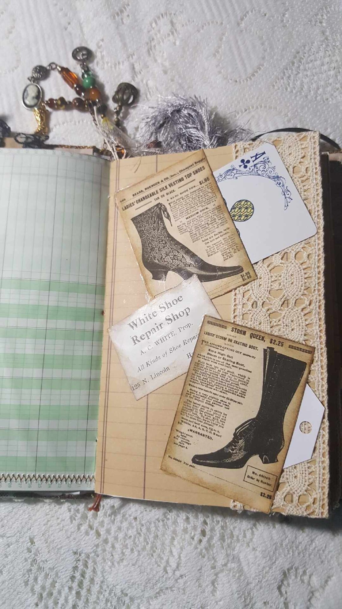 OOAK Handmade Victorian Ladies Steampunk Junk Journal/steampunk ...