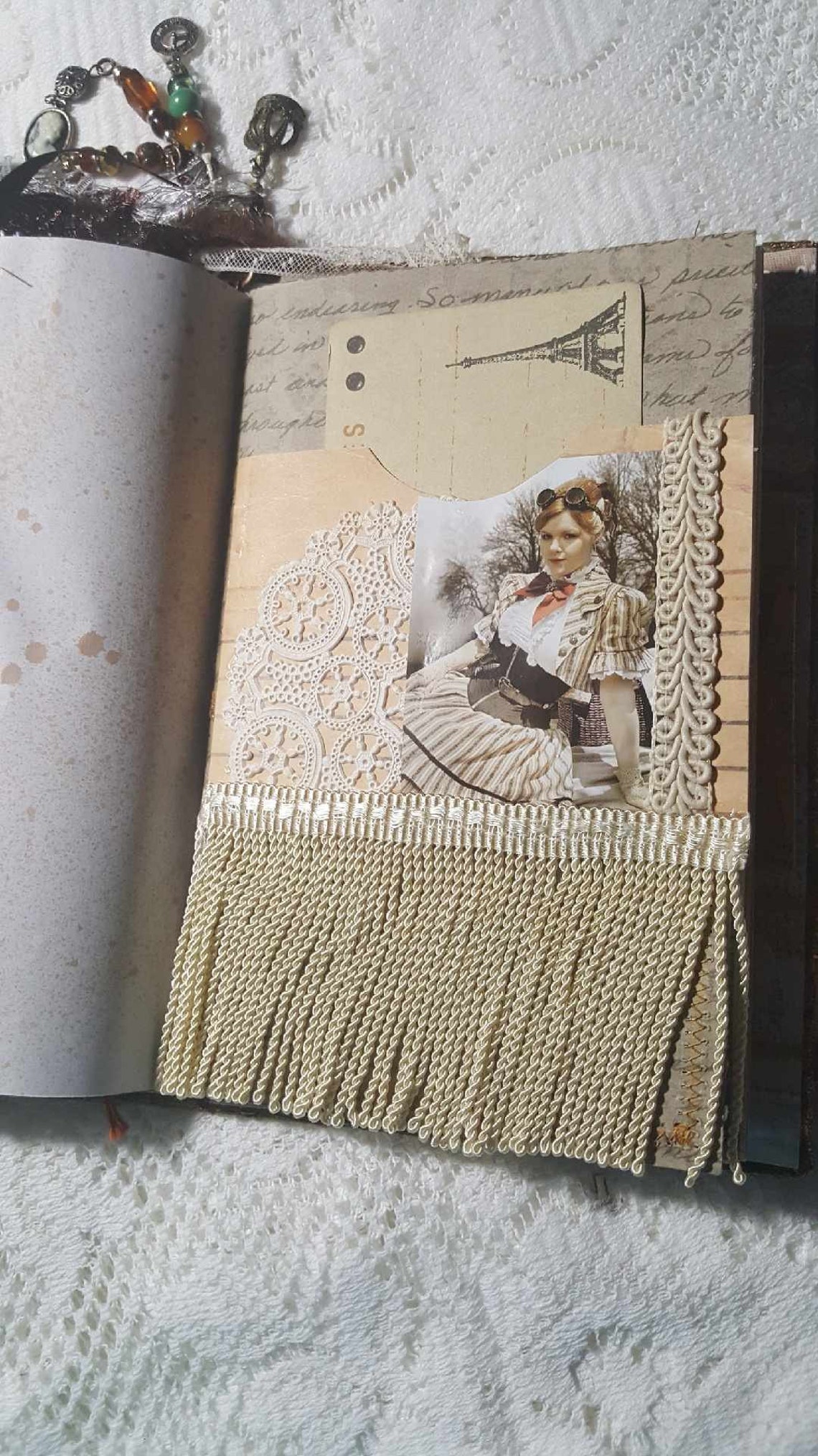 OOAK Handmade Victorian Ladies Steampunk Junk Journal/steampunk ...