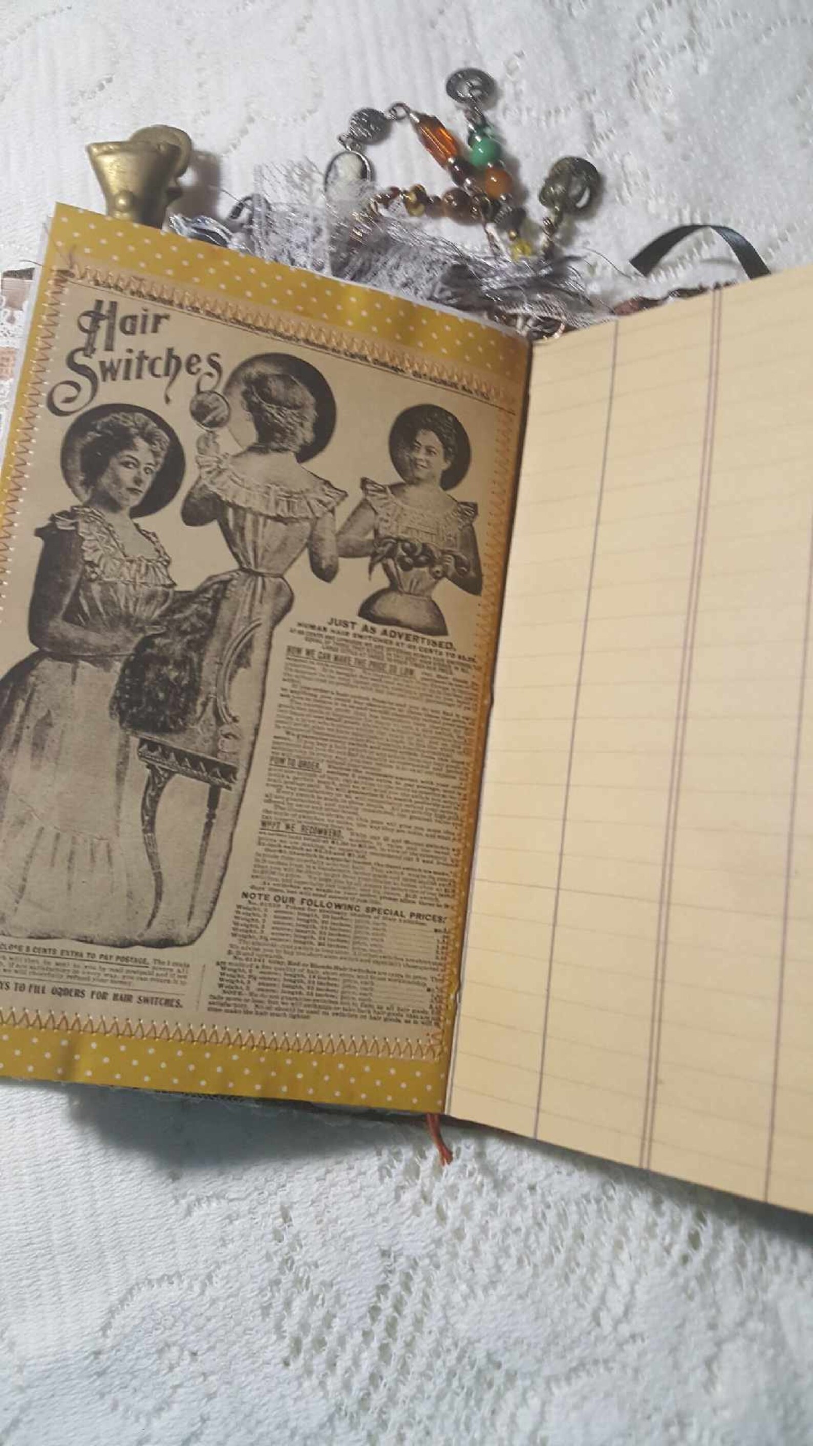 OOAK Handmade Victorian Ladies Steampunk Junk Journal/steampunk ...