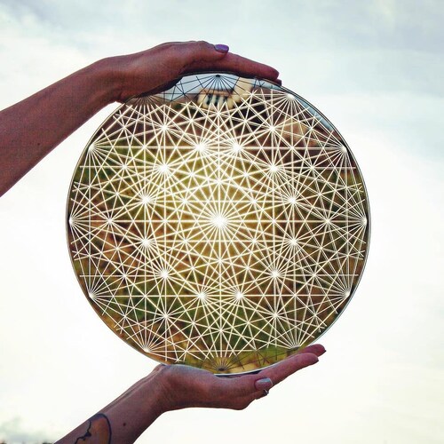 12 Point Symmetry Laser Cut Crystal Grid - Etsy