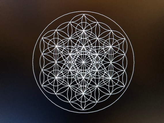 Metatrons Cube Flower Of Life