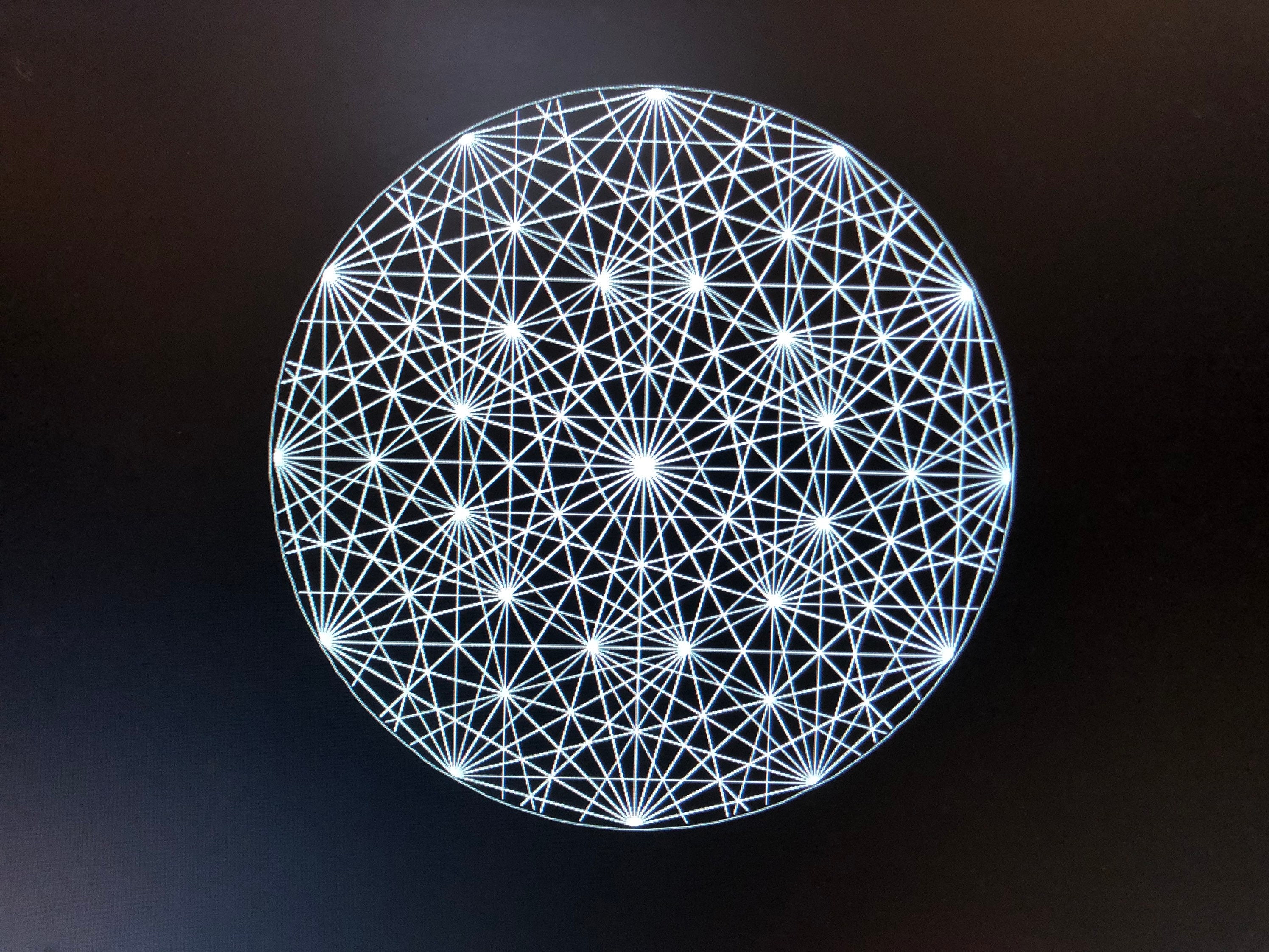 12 Point Symmetry Laser Cut Crystal Grid - Etsy