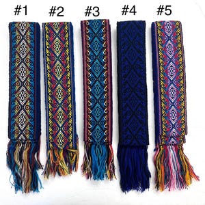 Woven Dance Ceremonial Sash Belt 2 1/4 X 82 Inches - Etsy