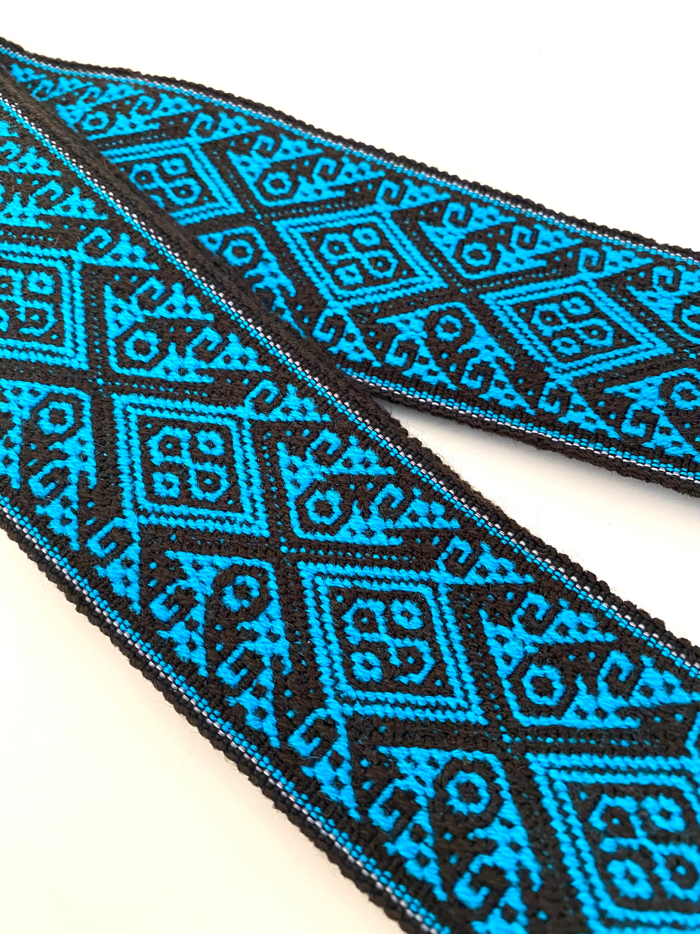 Woven Dance Ceremonial Sash Belt 2 1/4 X 88 Inches | Etsy