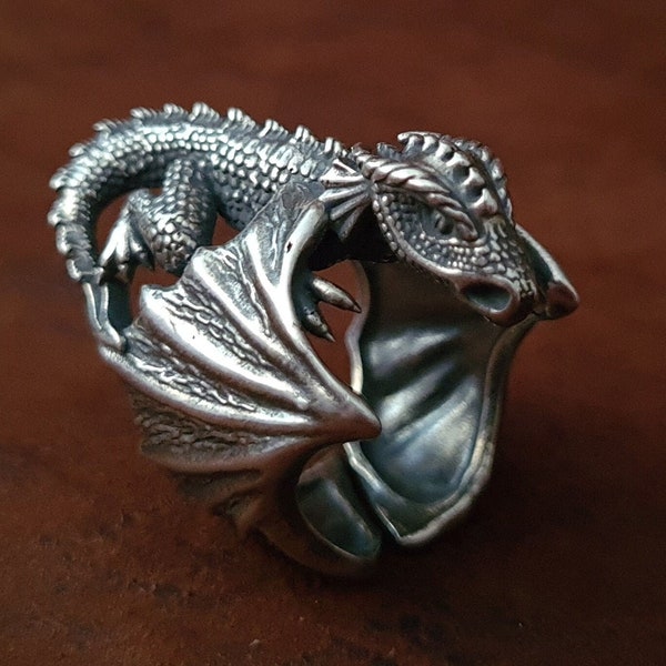 Dragon Ring - Etsy