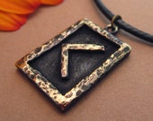 Viking and Norse Kenaz Rune Pendant Fire of Life Viking | Etsy