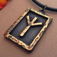 Teiwaz Rune, Forged Iron Rune, Tiwaz Rune, Tyr Tiw Rune, Viking Rune ...