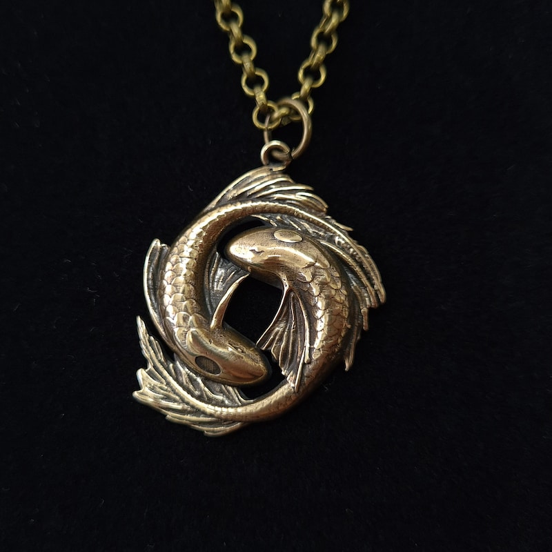 Fish Necklace - Etsy