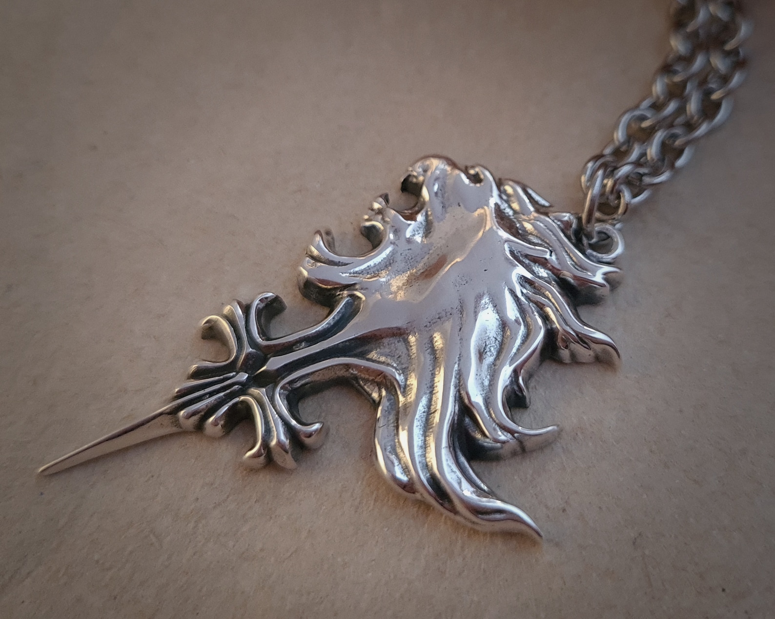 Final Fantasy VIII Large Squall Leonhart Griever Necklace | Etsy