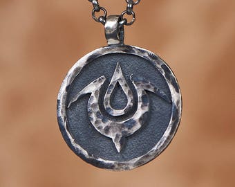 Emblem Necklace | Etsy