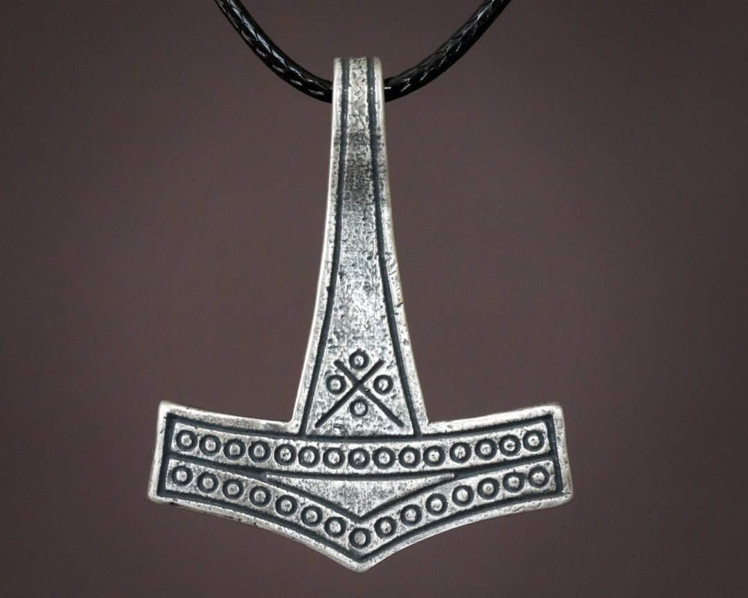 Romersdal Authentic Replica Thors Hammer Necklace Pendant Mjolnir ...