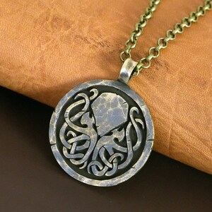 Lovecraft Cthulhu Necklace Pendant Amulet Jewelry - Etsy