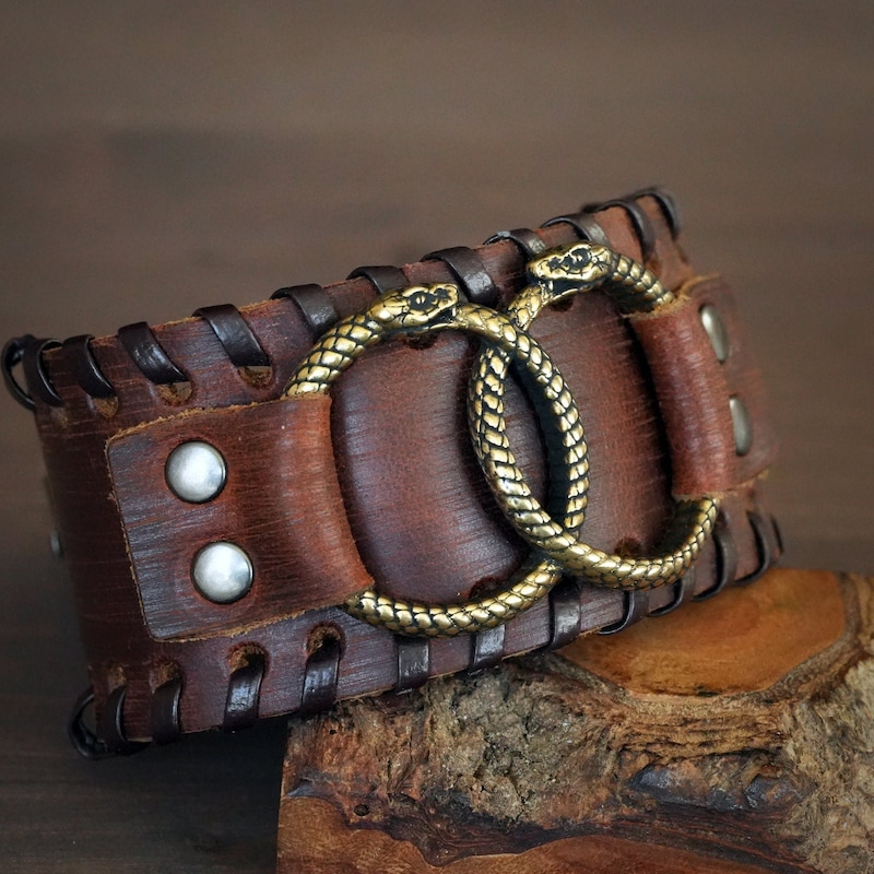Ouroboros Wristband - Etsy