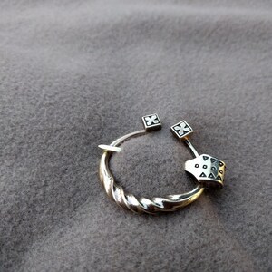 Viking Noorse hoge kwaliteit penannular broche mantel sluiting sjaal ...