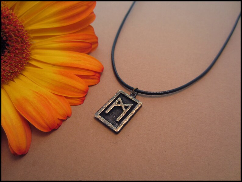 Viking Mannaz Rune Pendant Man - Etsy