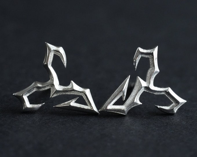 Final Fantasy X Tidus Earrings in Sterling Silver Final Fantasy X Stud ...