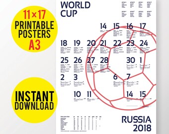 World cup poster | Etsy