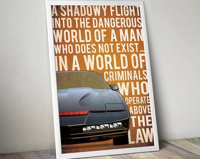 Knight Rider KITT Computer Printout Printer - Etsy Canada
