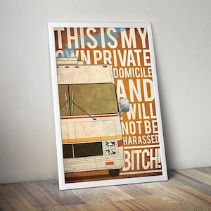 Breaking Bad Poster, Breaking Bad RV Poster, Wall Decor, Gift, Gift ...