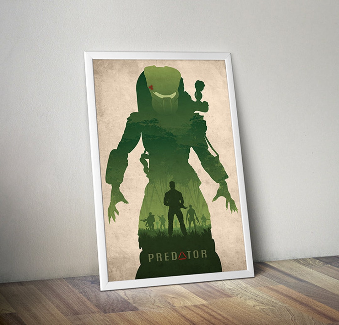 Predator Movie Poster Alternative Movie Poster Classic Movie Poster ...