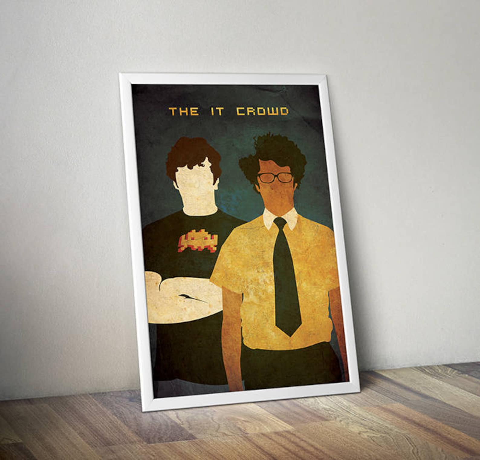 The IT Crowd Poster, the IT Crowd Print, IT Crowd, Wall Art, Gift ...